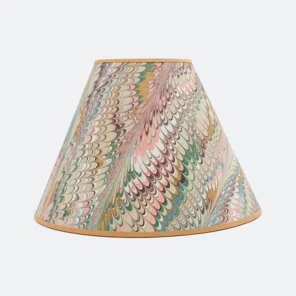 INNER CHILD Empire Lampshade - Flatiron Feather - 16"